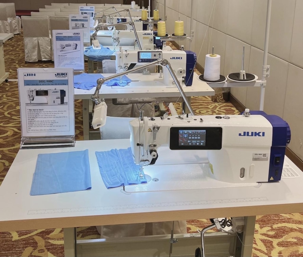 Máy May 1 Kim Điện Tử Juki 900C Chính Hãng, Giá Tốt 2025